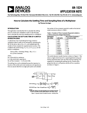 Fillable Online AN-1024 Fax Email Print - pdfFiller