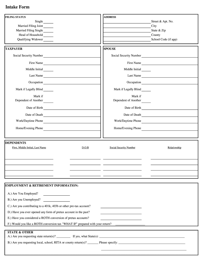 Fillable Online Married Filing Single Fax Email Print - pdfFiller