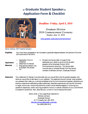 Fillable Online graddiv ucsb Graduate Student Speaker Application Form ...