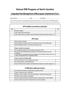 Fillable Online ipm ncsu School IPM Program of North Carolina - ipm ...