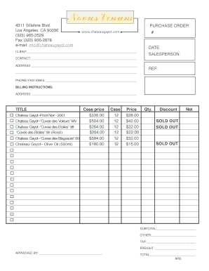 Fillable Online Retail form Page 1 Fax Email Print - pdfFiller