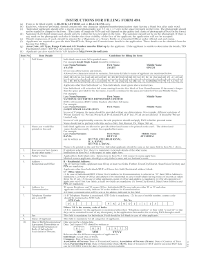 Fillable Online How To Fill PAN Card Application Form 49aAlankit.com ...