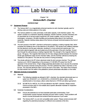Fillable Online nanolab berkeley Chapter 732 Centura-MxP Chamber - nanolab berkeley Fax Email ...