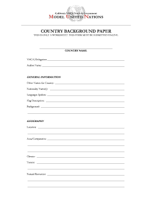 Fillable Online calymca MUN - Country Background Papersdoc - calymca ...