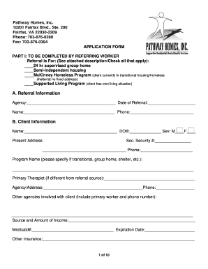 Fillable Online pathwayhomes Pathway Homes Inc Fax Email Print - pdfFiller