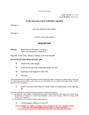 Fillable Online Form F35 (Rule 10-10(2)) Fax Email Print - pdfFiller