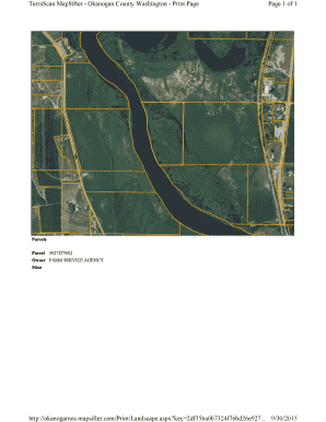 Okanogan County Mapsifter - Fill Online, Printable, Fillable, Blank ...