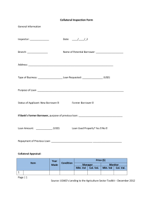 Fillable Online agrifinfacility Source USAID's Lending to the ...