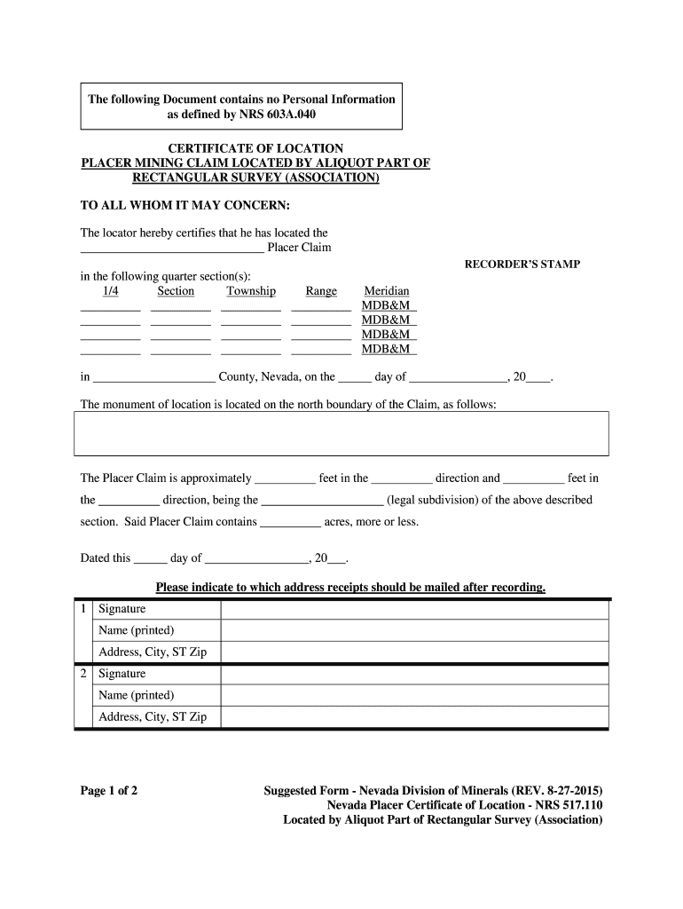 Fillable Online as defined by NRS 603A Fax Email Print - pdfFiller