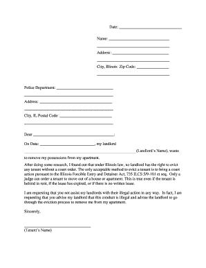 Fillable Online open-communities Tenant Letter to Police - Open ...