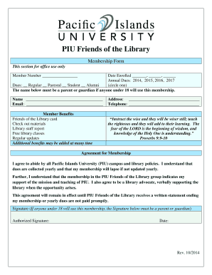 Fillable Online piu PIU Friends of the Library - Pacific Islands ...