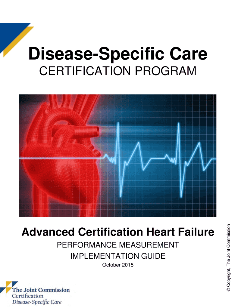 Fillable Online Advanced Certification Heart Failure Fax Email Print ...