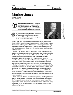 Fillable Online Mother Jones Fax Email Print - pdfFiller