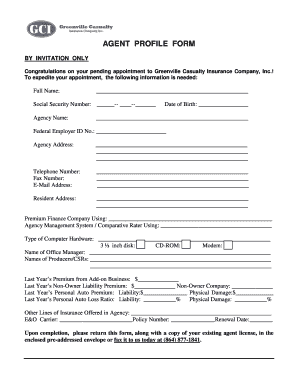 Fillable Online I Insurance Specialty Products Inc Fax Email Print ...