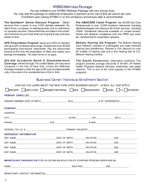 Fillable Online Membership Enrollment Form - caiinsurancesolutionscom ...