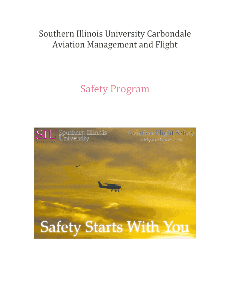 Fillable Online aviation siu Aviation Flight Safety Program 1-30-14docx ...