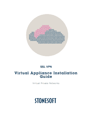 Fillable Online SSL VPN Virtual Appliance - Stonesoft Fax Email Print ...