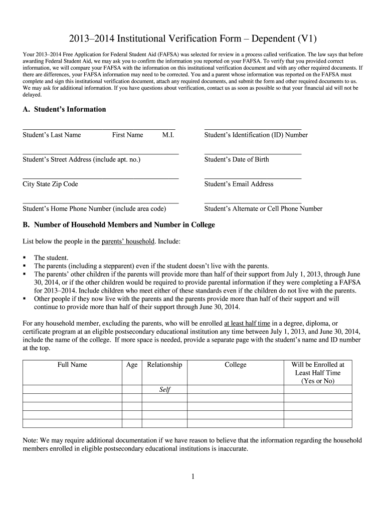 School Verification Form Pdf Fill Online Printable Fillable Blank