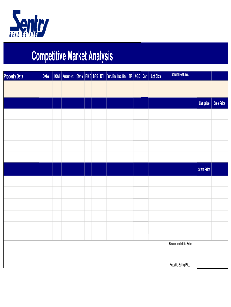 Free Cma Template
