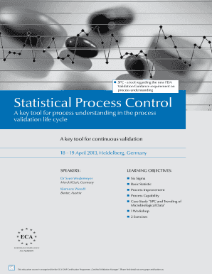 Fillable Online Statistical Process Control Fax Email Print - pdfFiller