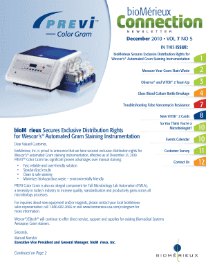 Fillable Online BioM rieux Secures Exclusive Distribution Rights for ...