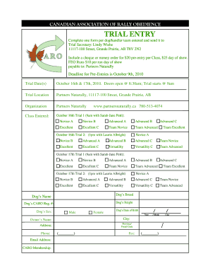 akc fillable entry form Fill Online, Printable, Fillable, Blank - pdfFiller