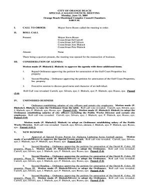 Fillable Online Mayor Steve Russo Fax Email Print - pdfFiller