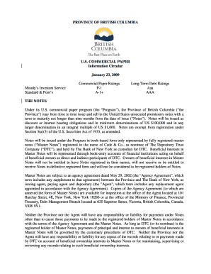 Fillable Online Commercial Paper Ratings Fax Email Print - pdfFiller