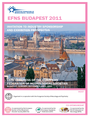 Fillable Online INVITATION TO INDUSTRY SPONSORSHIP Fax Email Print ...