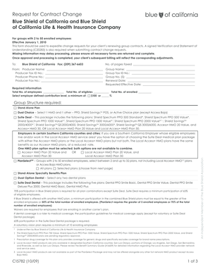 Fillable Online Request for Contract Change Fax Email Print - pdfFiller