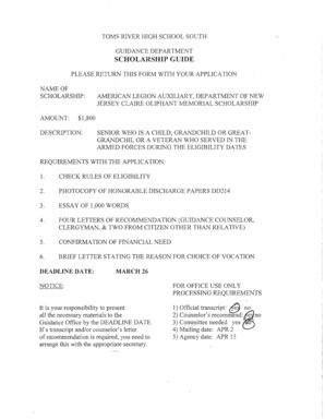 Fillable Online AMERICAN LEGION AUXILIARY, DEPARTMENT OF NEW Fax Email ...