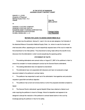 Fillable Online Motion To Compel Mediation - Fill Online, Printable ...