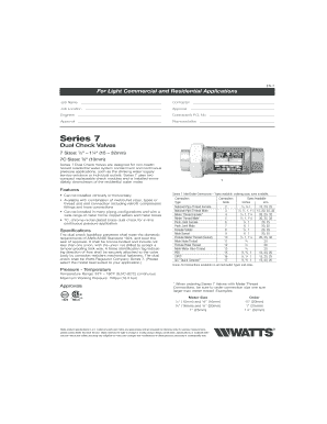 Fillable Online Series 7 - Watts Water Technologies Inc Fax Email Print - pdfFiller
