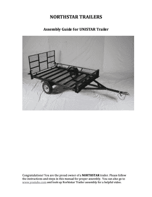 Menards Trailers 5x8 - Fill Online, Printable, Fillable, Blank | pdfFiller