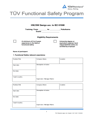 Fillable Online HW/SW Design acc Fax Email Print - pdfFiller