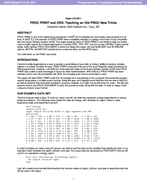 Fillable Online PROC PRINT and ODS: Teaching an Old PROC New Tricks Fax ...
