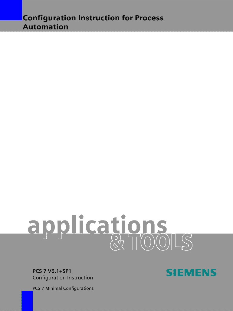 Fillable Online Configuration Instruction for Process Automation Fax Email Print - pdfFiller