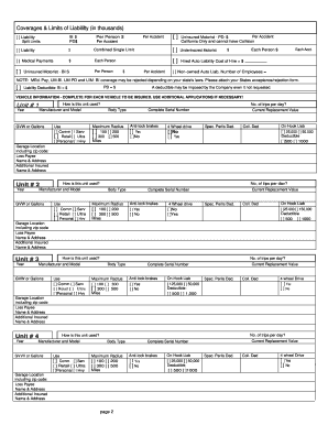 Fillable Online Topa Commercial Auto - Union General Insurance Services ...