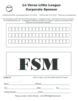 Fillable Online Corporate order form - Eteamz Fax Email Print - pdfFiller