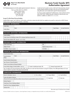 Fillable Online Electronic funds transfer (Eft) agreement Fax Email Print - pdfFiller