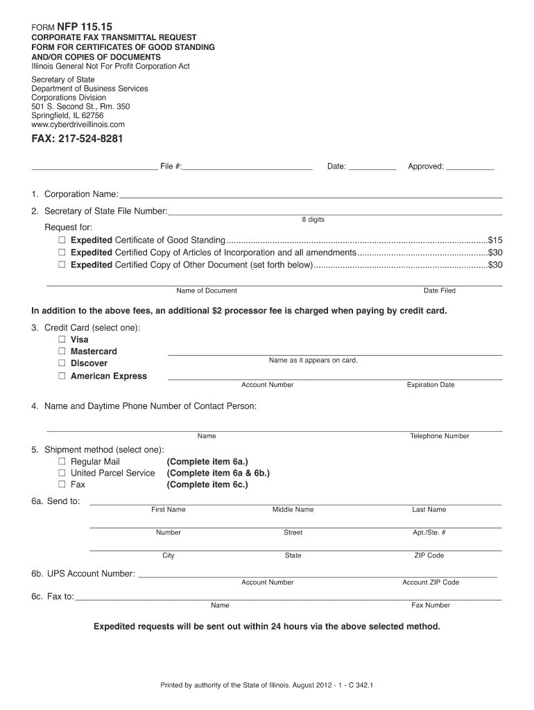 Fillable Online CORPORATE FAX TRANSMITTAL REQUEST Fax Email Print ...