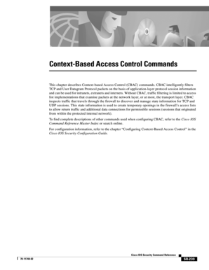 Fillable Online Context-Based Access Control Commands - Cisco Fax Email ...