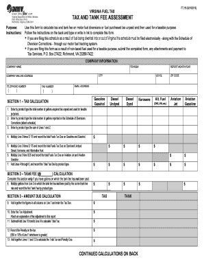 Fillable Online CONTINUED CALCULATIONS ON BACK Fax Email Print - pdfFiller