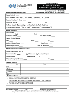 Fillable Online CareSmartDiabetesEnrollmentForm.doc Fax Email Print ...