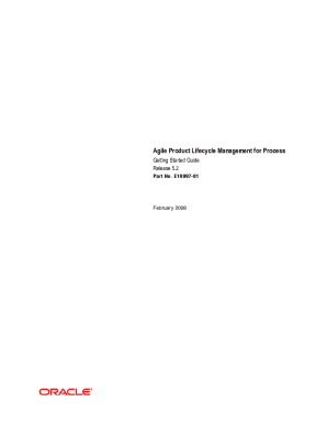 Fillable Online Agile Product Lifecycle Management for Process Getting Started Guide Fax Email ...
