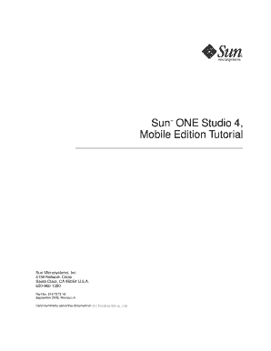 Fillable Online sunonestudio4mobileedition form Fax Email Print - pdfFiller