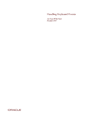 Fillable Online Handling Keyboard Events Fax Email Print - pdfFiller