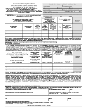 Fillable Online Lemoore Union Elementary School District APPLICATION ...