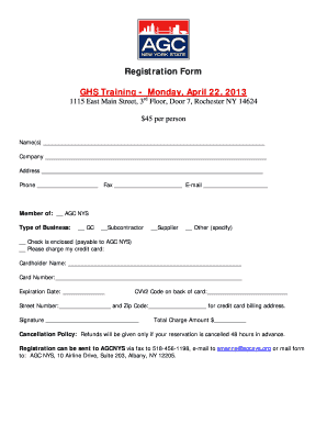 Fillable Online ghs Registration Forms all.docx Fax Email Print - pdfFiller