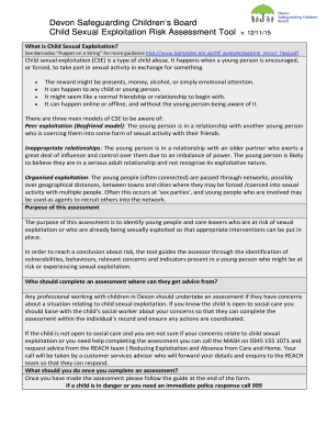 Fillable Online devonsafeguardingchildren Devon Safeguarding Children s ...